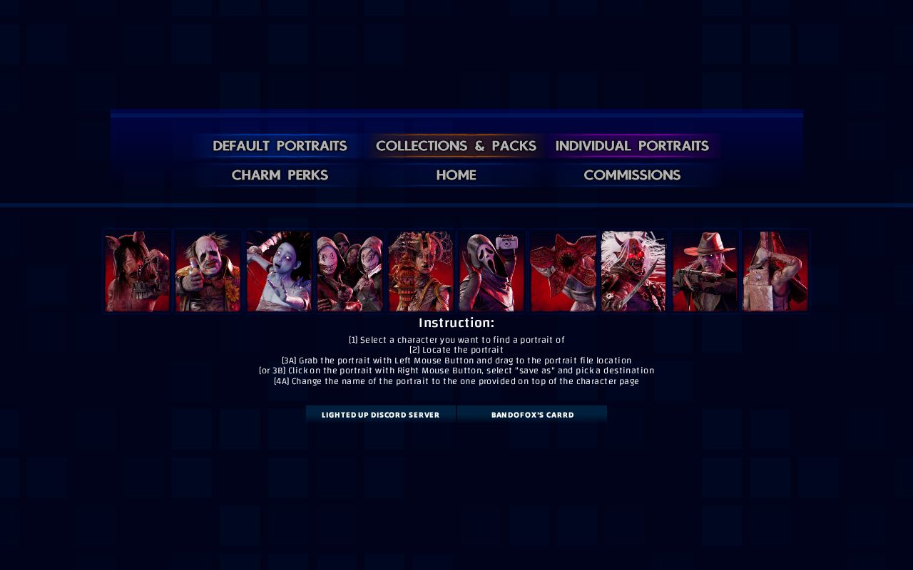 Bando's Lighted Up Portraits [Characters] [K11-K20]